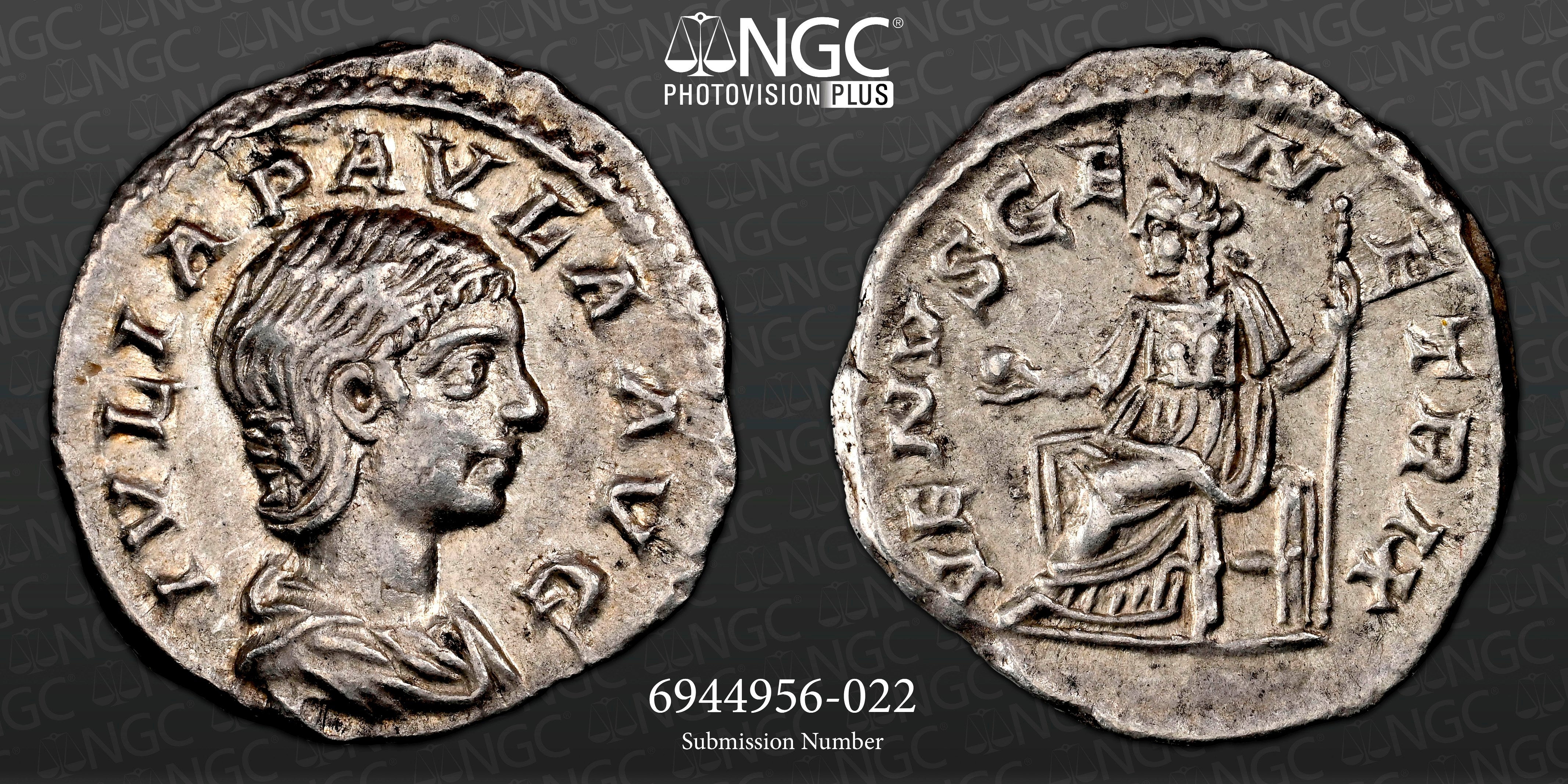 Julia Paula Denarius (219-220 AD) - First Wife of Elagabalus and the C ...