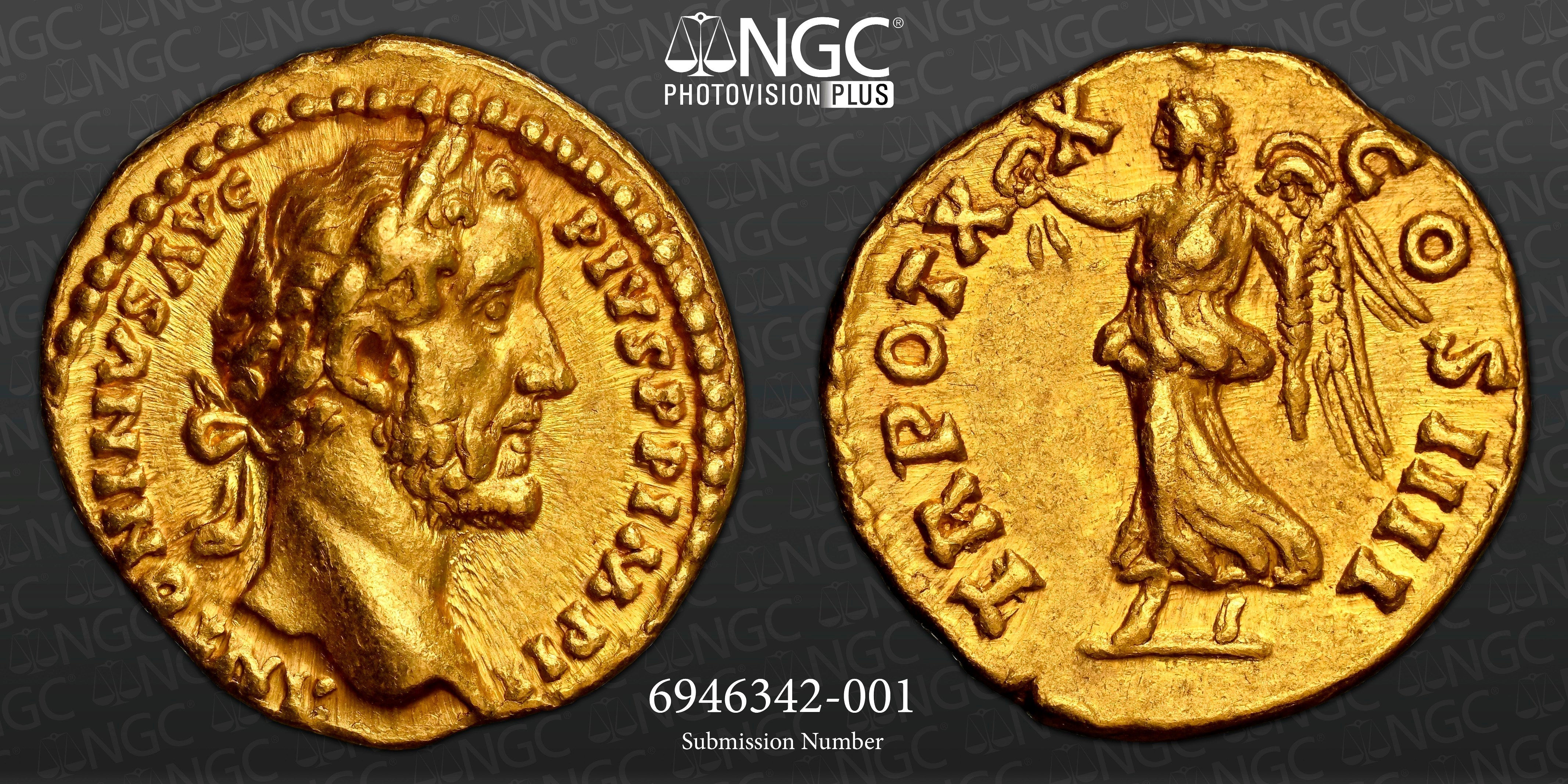 Antoninus Pius Aureus (138–161 AD) - the Golden Age of Rome – Roman-Coins