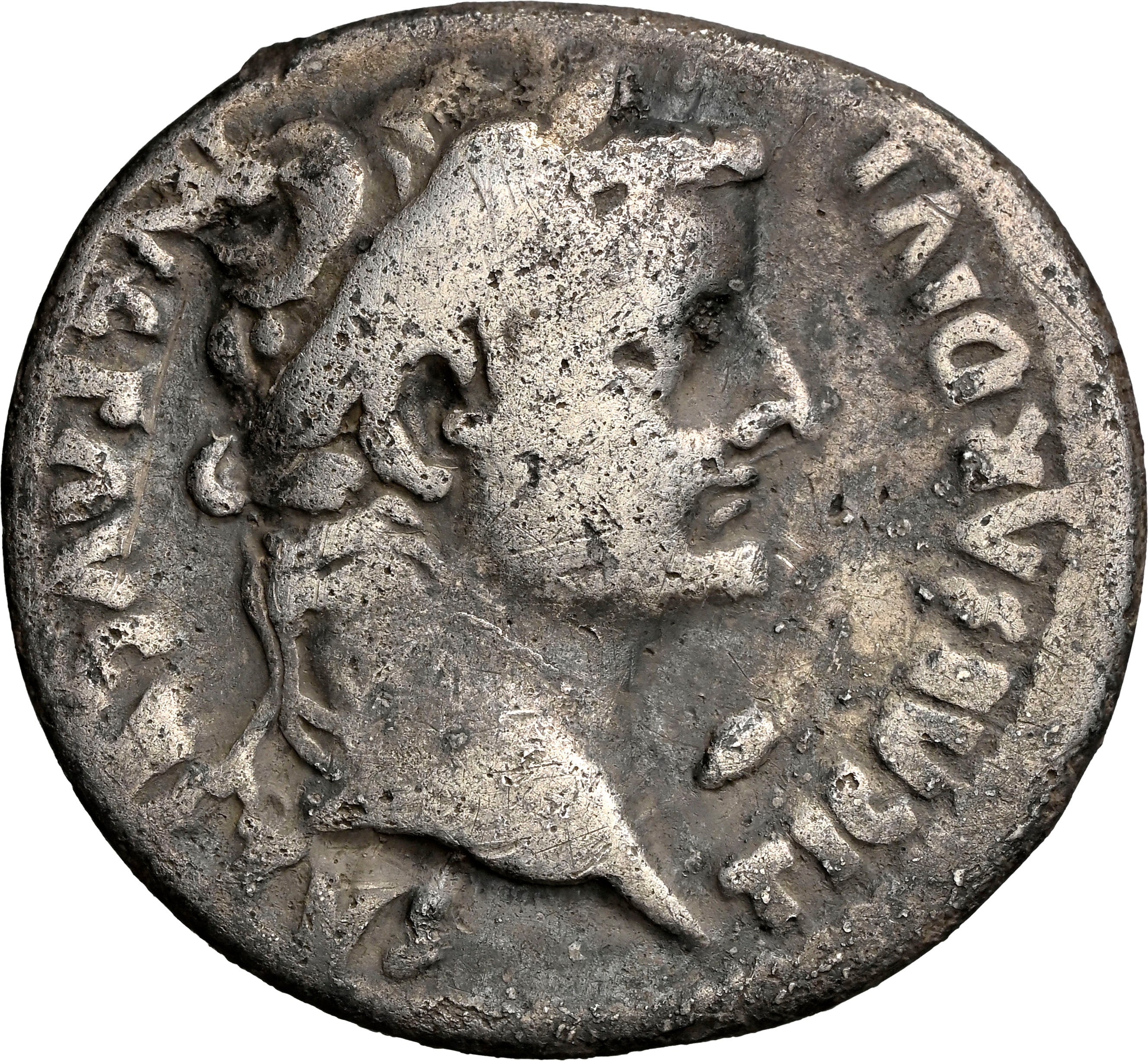 Roman Empire - Tiberius - Silver Denarius - NGC VG - RIC:30 – Roman-Coins